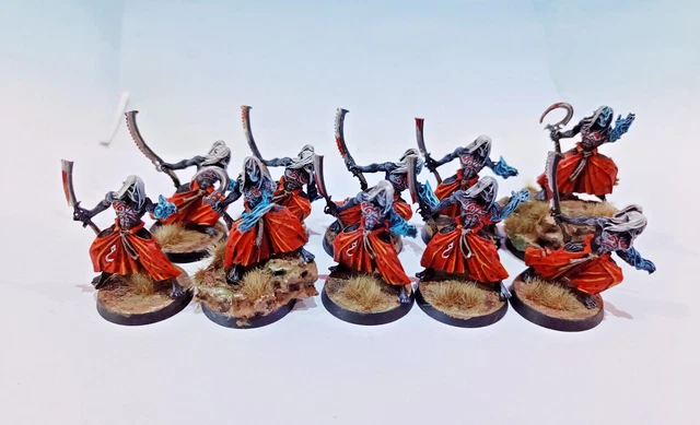 10 MANDRAKES DARK Eldar Warrior Drukhari Warhammer 40K Painted £55.61 ...