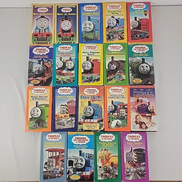 THOMAS TRAIN & Friends VHS 19 Set Trust Thomas Ghostly Trick Make ...