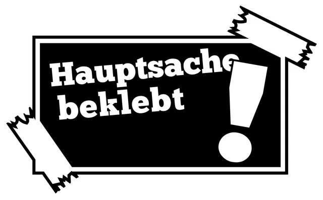 AUFKLEBER &HAUPTSACHE BEKLEBT!& Sticker, Tuning, Oldschool, DUB, JDM I ...