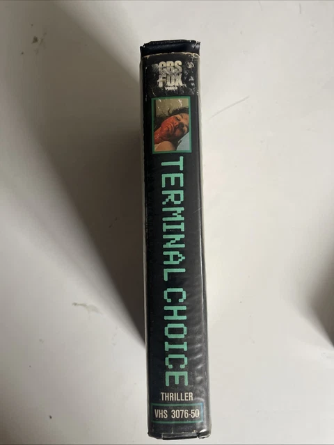 TERMINAL CHOICE VHS CBS Fox HORROR 1986 Big Box £29.65 - PicClick UK
