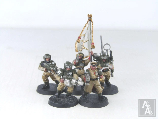 (BO13) CADAN COMMAND Squad Garde Impériale Astra Militarum 40k 30k ...