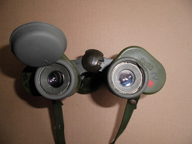 HENSOLDT ZEISS 8X30 Bundeswehr binoculars field stitchers hunter ...