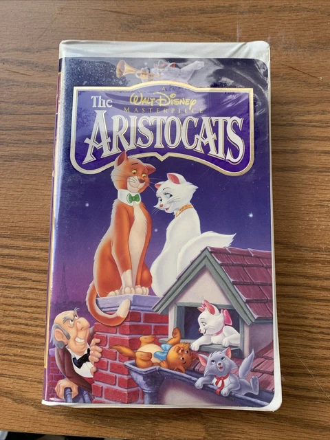 THE ARISTOCATS (VHS, 1996) Walt Disney Masterpiece Collection Clamshell Case £5.40 - PicClick UK