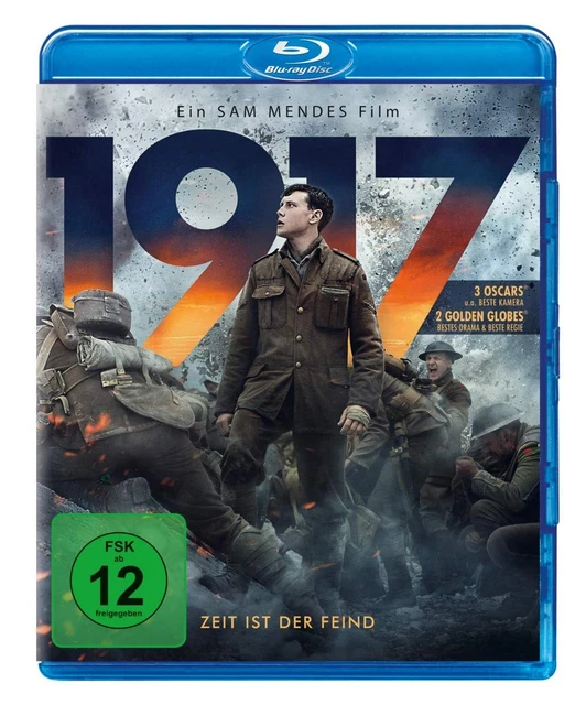 1917 (BLU-RAY) GEORGE MacKay Dean-Charles Chapman Mark Strong Andrew ...