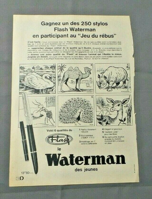 ANTIQUE ADVERTISEMENT ADVERT Clipping 050519 / Games Du Rebus Flash ...