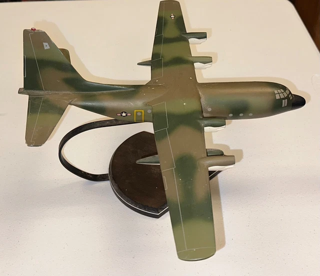 VINTAGE LOCKHEED C-130 Hercules Airplane Desk Model 19” £62.68 ...