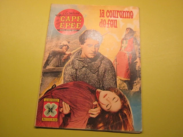MAGAZINE REVUE ROMAN Photo Aventures De Cape Et D Epee 4 Annee 1963 Tbe ...
