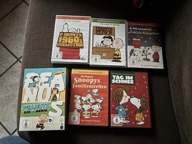 SET PEANUTS SNOOPY DVD 1960 Collection + 1970 , neue Serie 1-30 NEU OVP ...
