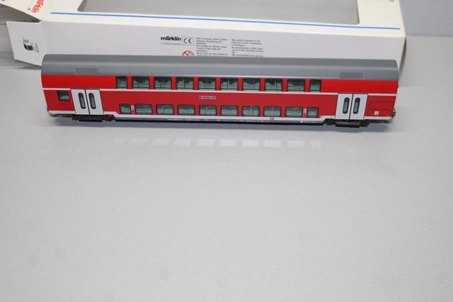 MÄRKLIN 43585 4-ACHSER Vagón de Doble Estiba 2.Klasse DB Ag Escala H0 ...