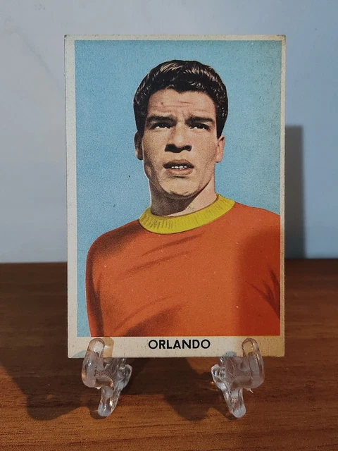 CARD ALBERTO ORLANDO AS ROMA Sidam Calcio 1960 1961 figurina nr. 203 🐺 ...