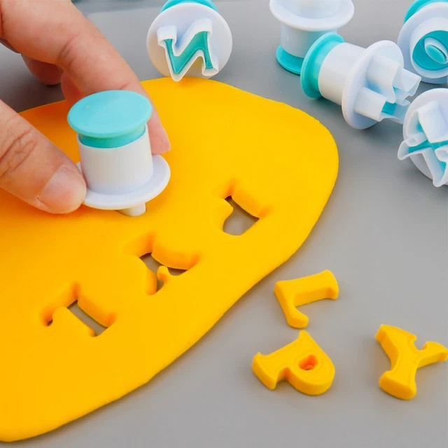 MOULE D'ESTAMPILLAGE LETTRE majuscule convivial pour estampillage lettre majuscu EUR 25,68 ...