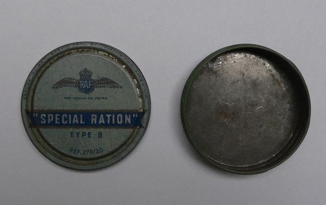 RAF AIRCREW &SPECIAL Ration" Type B tin - empty £10.50 - PicClick UK