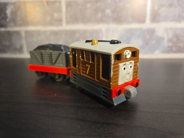 THOMAS & FRIENDS Diecast Train Toby Troublesome Truck Take n Play Pull ...