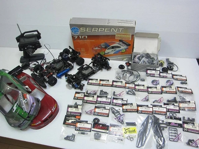 SERPENT SERPENT 710 Engine Car Luxury Set With Many Parts High ...