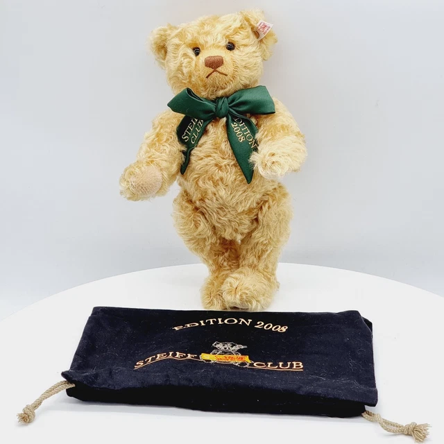 STEIFF 420955 TEDDYBÄR Steiff Club Edition 2008 30 cm limitiert mit ...