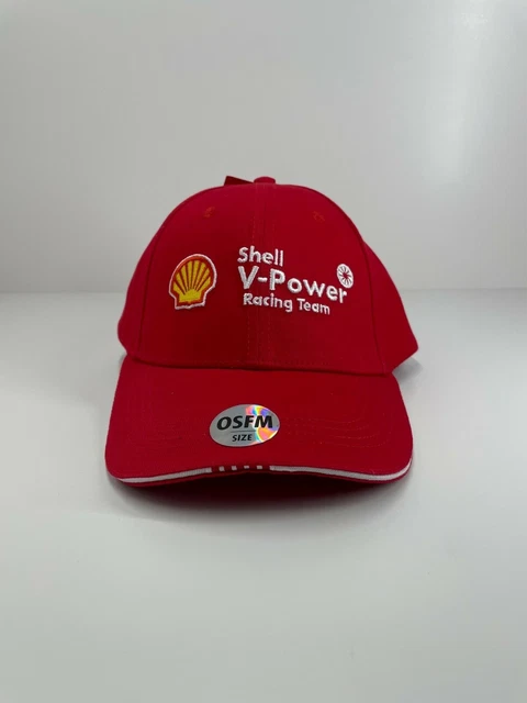 SHELL V POWER Racing Team cap hat V8 Supercars adjustable one size fits ...
