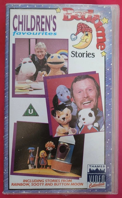 CHILDREN'S FAVOURITES BEDTIME Stories (VHS) Video Tape Sooty Rainbow £ ...