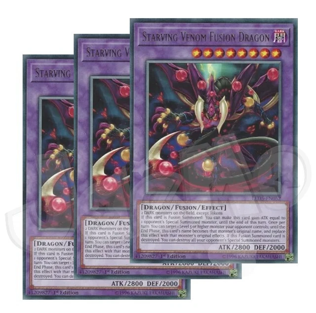 X3 STARVING VENOM Predapower Fusion Dragon Prismatic Secret Rare MP23-EN081 $0.99 - PicClick CA
