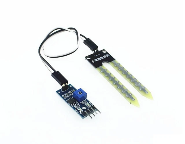 GROUND MOISTURE SENSOR MODULE Water Soil Probe ARDUINO HYGROMETER ...