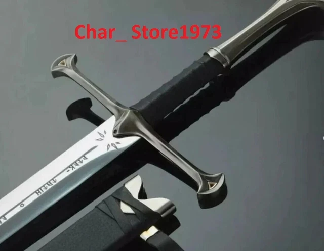 ANDURIL SWORD OF Strider, Custom Engraved Sword, LOTR Sword, Lord of ...