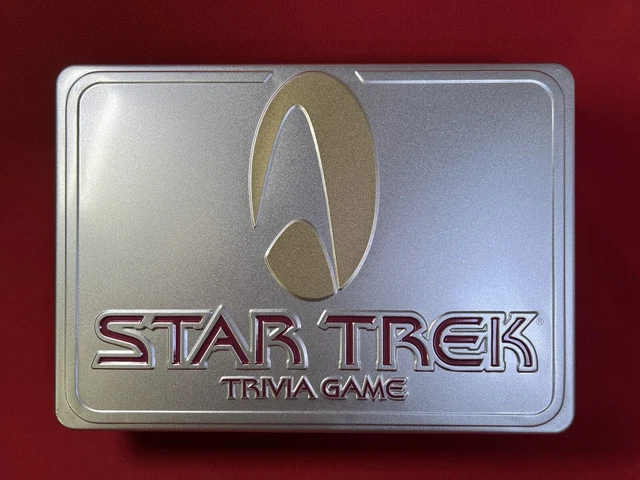 MATTEL STAR TREK Trivia Game in Collectible Tin 2000 £24.46 - PicClick UK