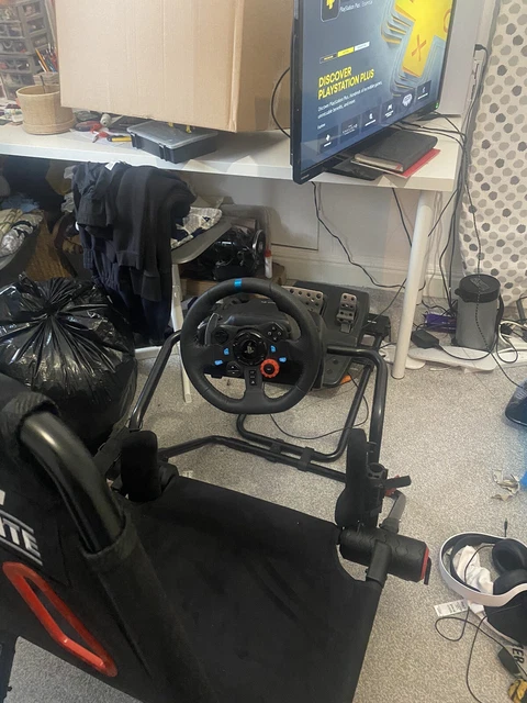 NEXT LEVEL RACING F-GT LITE Foldable Cockpit, Logitech G29 Wheel, £300. ...