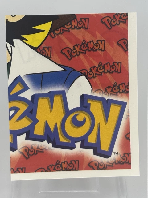 1999 MERLIN POKEMON Album Stickers Ash Ketchum Pikachu #154 £3.63 ...