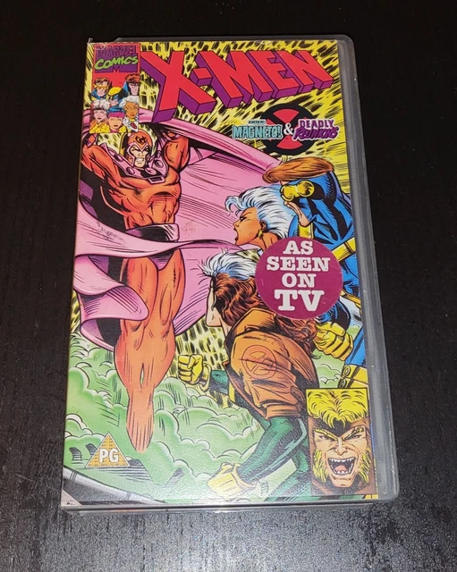 X-MEN: ENTER MAGNETO/DEADLY Reunions Small Box VHS video Tape EUR 14,03 ...