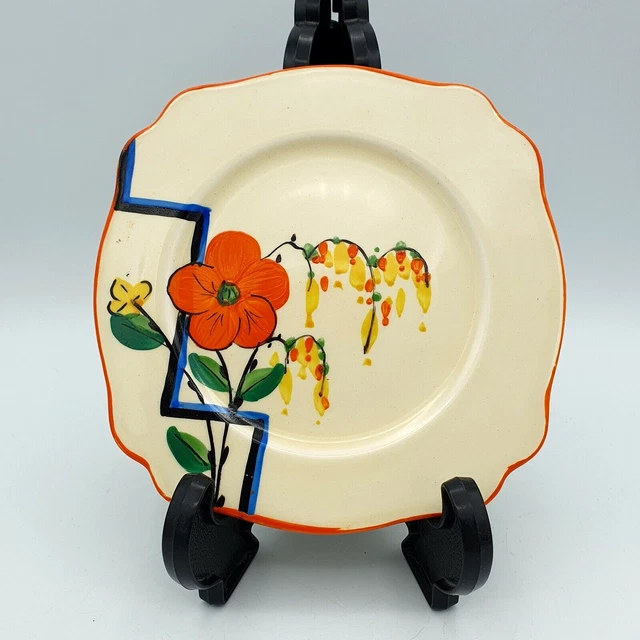 SELTENER DOLLY CLIFF Leonora Muster Wilkinson Honigglasur Teller 14 cm ...