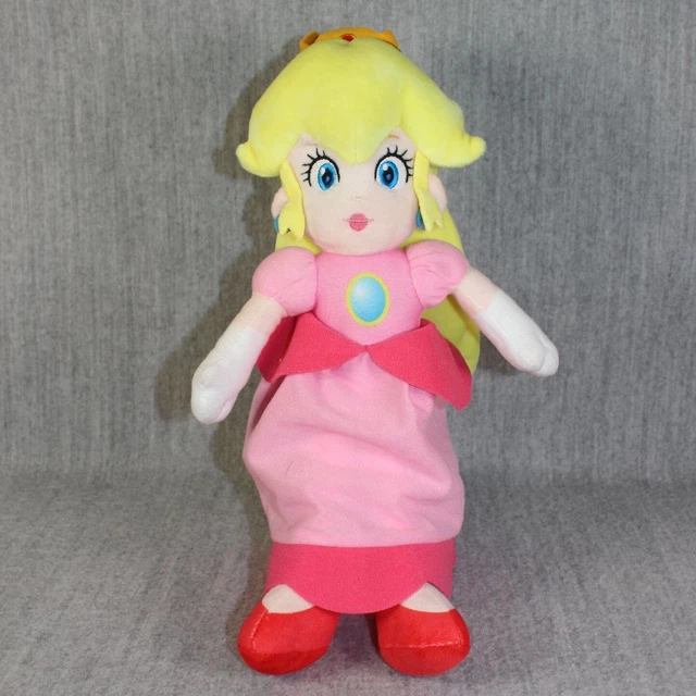 SUPER MARO BROS. Nintendo Plush Princess Peach Good Stuff Large Doll ...