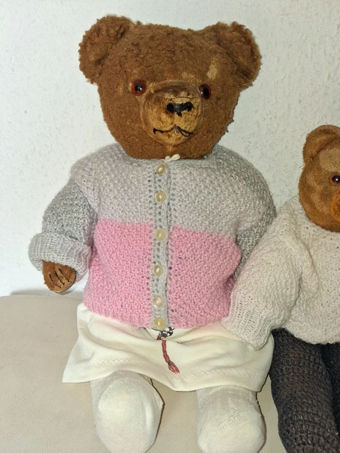 DDR SPIELZEUG 3 x Brumbär,Teddybär,Teddy Familie Antik Spielzeug RAR ...
