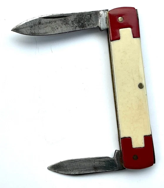 ANCIEN COUTEAU TYPE Croix De Savoie Suisse Canif Cuchillo Knife Messer ...