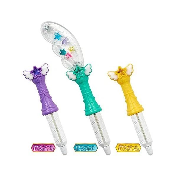 BANDAI STAR TWINKLE PreCure Makeover Star Color Pen Set F/S w/Tracking ...