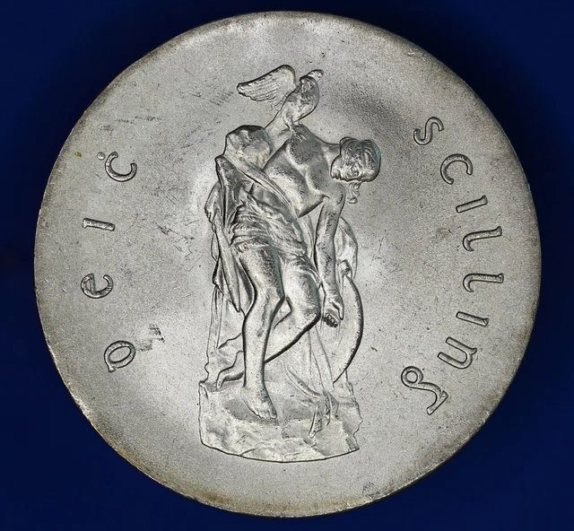 1966 IRELAND EIRE Irish Padraig Pearse Ten Shilling coin 83.3% silver ...