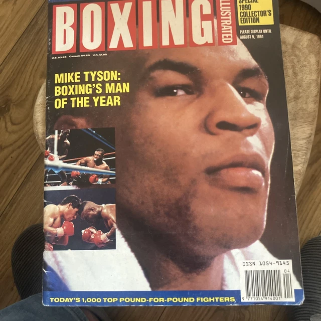 BOXING ILLUSTRATED 1990 Collectors Edition Mike Tyson Man Of The Year ...