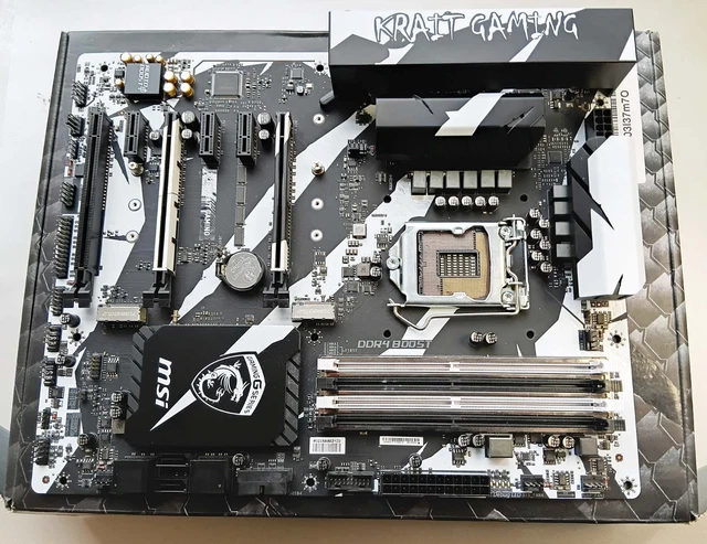 MSI KRAIT GAMING Z270 Socket LGA 1155 DDR4 ATX M/board With I/O Shield ...