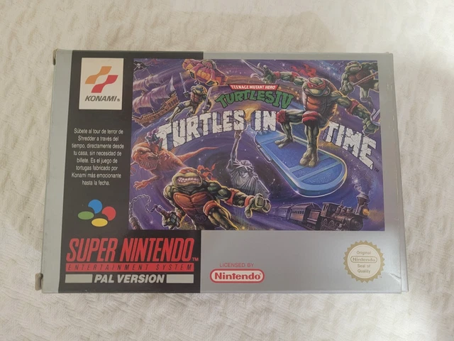 TURTLES IN TIME Super nes Super Nintendo EUR 600,00 - PicClick IT