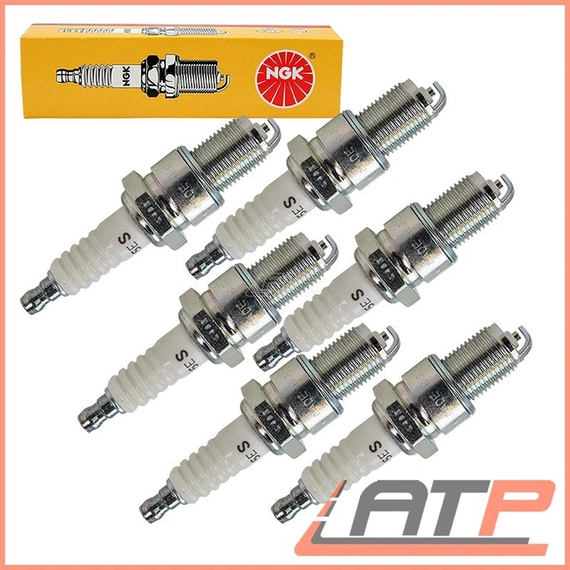ENSEMBLE DE BOUCHONS D'allumage Ngk 6511 6 Pièces Bp5Es EUR 37,32 ...