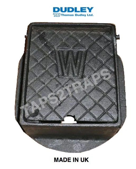 CAST IRON Stop Cock Stopcock Box Water Meter Inspection Cover 6" X 5" £ ...