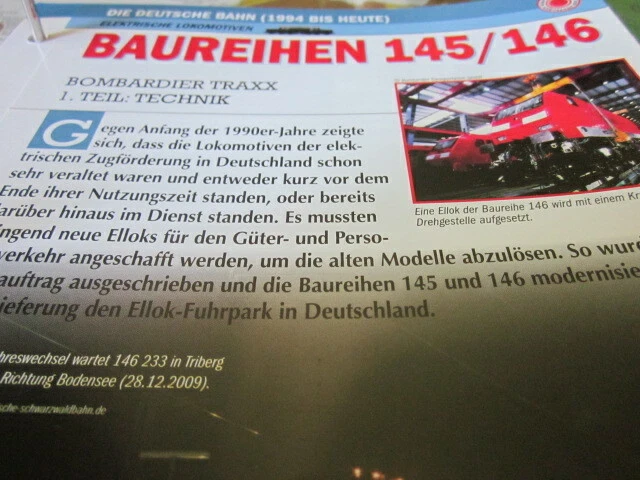 DEUTSCHE EISENBAHNGESCHICHTE DB AG ab 1994 Baureihe 145/146 Teil 1&2 ...