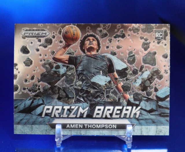 2023 PANINI PRIZM Draft Picks Amen Thompson Prizm Break Rookie RC Card ...