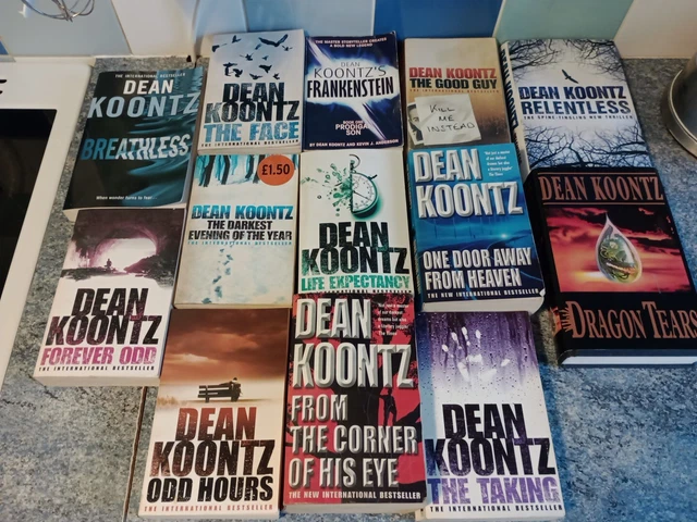 LARGE DEAN KOONTZ Book Bundle 13 Books £10.00 - PicClick UK