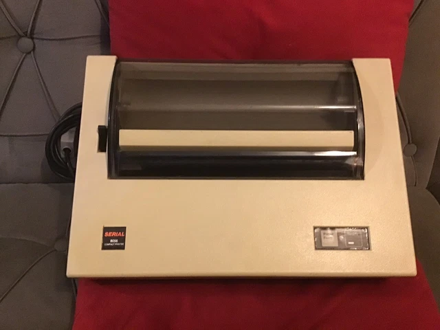 STAMPANTE COMPATTA SERIALE 8056 genuinamente NON TESTATA per SINCLAIR ...