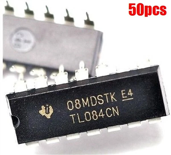 50PCS QUAD JFET-INPUT TL084CN TL084 Op Amp DIP-14 Ic New al $7.39 - PicClick AU
