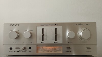 MARANTZ PM-200 AMP, stereo console amplifier. £103.57 - PicClick UK