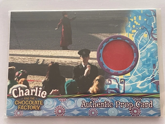 CHARLIE AND THE Chocolate Factory Prop Card Red Ribbon From Opening Day ...