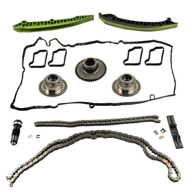 TURBO TIMING CHAIN Kit Camshaft Gears For Mercedes-Benz E250 E200 C250 ...