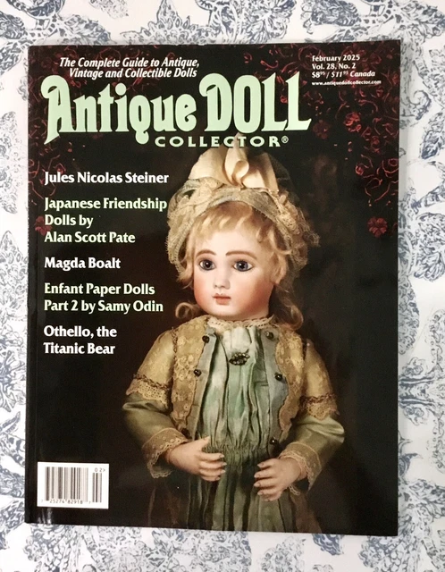ANTIQUE DOLL COLLECTOR Magazine January 2025 Japanese Friendship Dolls ...