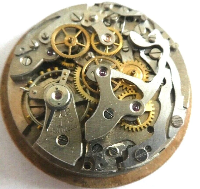 VINTAGE LANDERON MANUAL Chronograph Movement Caliber ? for parts Dial ...