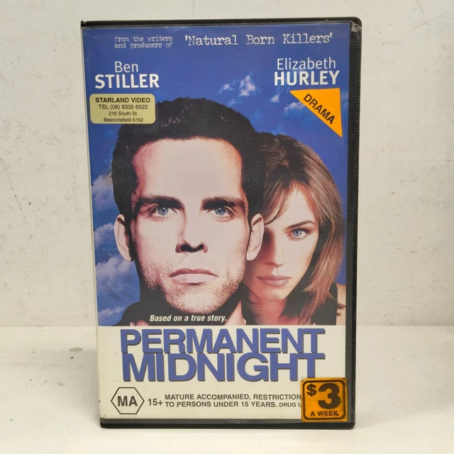 PERMANENT MIDNIGHT - Big Box Ex Rental - VHS Tape $35.50 - PicClick AU